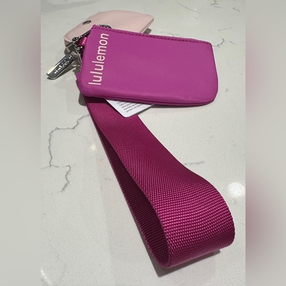 lululemon athletica | Accessories | Nwt Lululemon Dual Pouch Wristlet ...